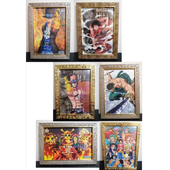 ONE PIECE ORIGINAL PUZZLE WITH FRAME | Shopee Philippines