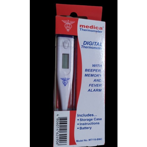 digital thermometer with beeper memory and fever alarm | Shopee Philippines