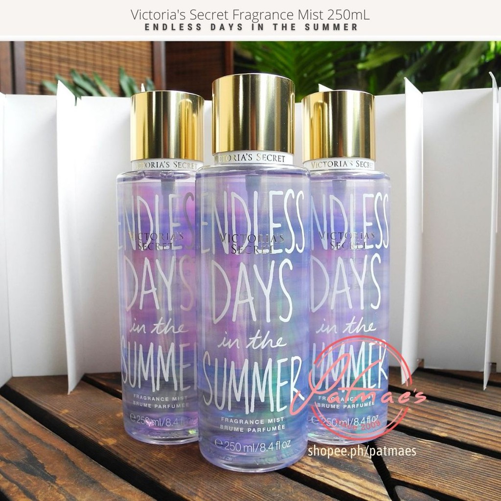 Victoria's Secret Fragrance Mist Endless Days in the Summer 250mL ...