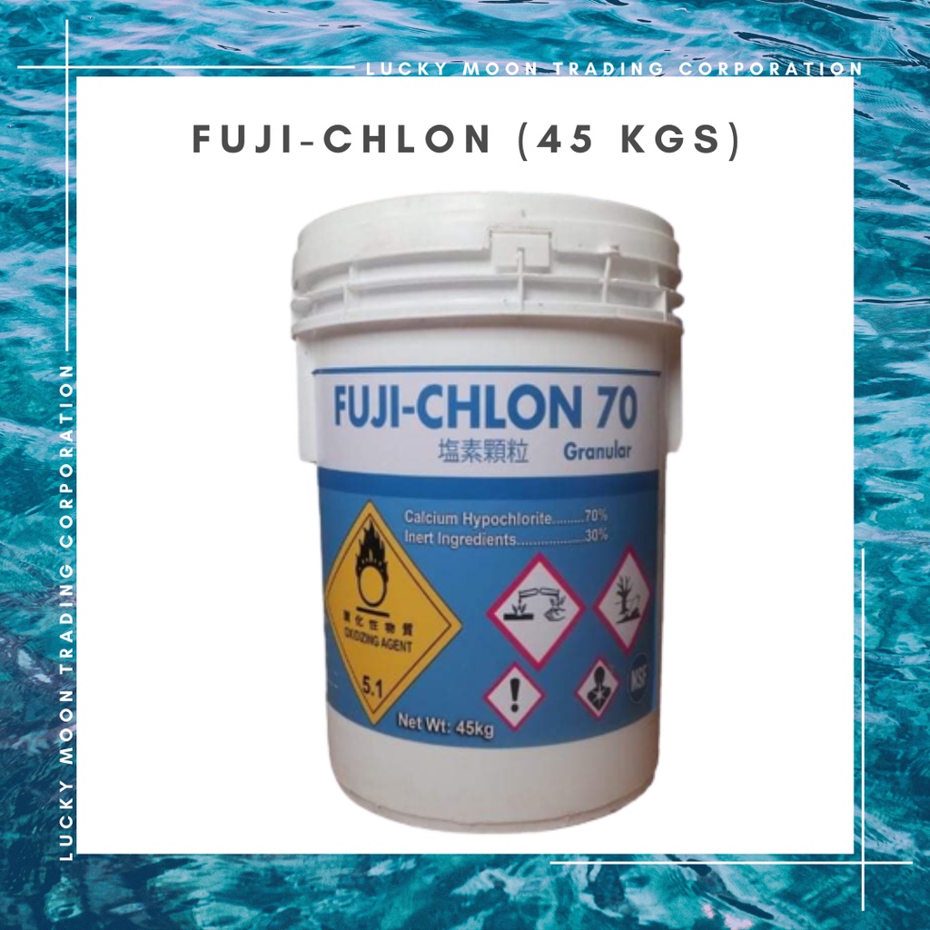 LMTC Swimming Pool Supplies FUJI-CHLON/ FUJICHLON Chlorine (70%)(45KGS ...