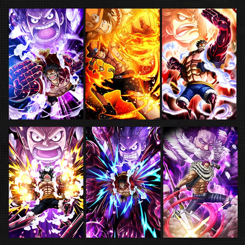 One Piece Poster Anime Poster Bedroom Dormitory Wall Sticker One Piece ...