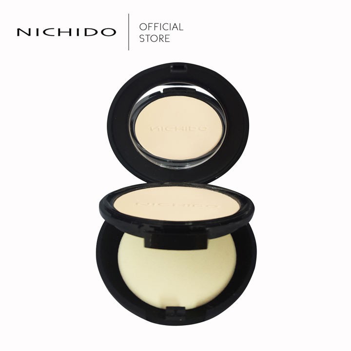 NICHIDO Powder Plus Foundation - Light Natural | Shopee Philippines