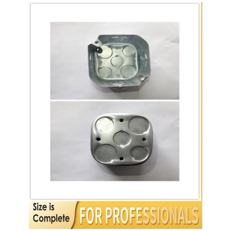 SUNRISE METAL Junction Box 4x4, Utility Box 4x2 | Shopee Philippines