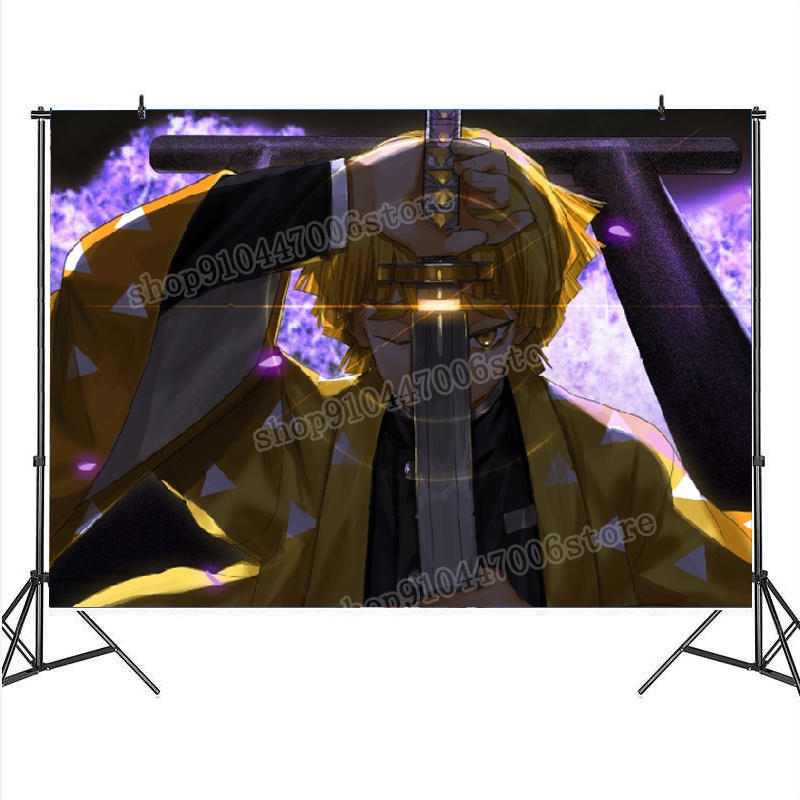 Demon Slayer 150*210CM party backdrop decorations party decoration ...