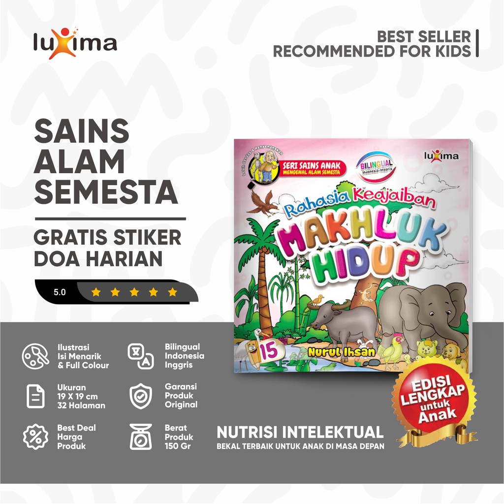 Book Of Life Creatures - Bilingual Child Sciences - Getting Universe ...