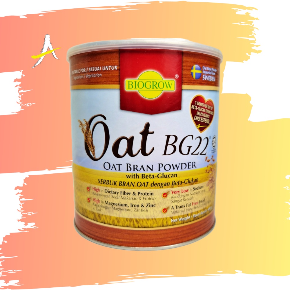 Biogrow Oat BG22 Oat Bran Powder (480g) | Shopee Philippines