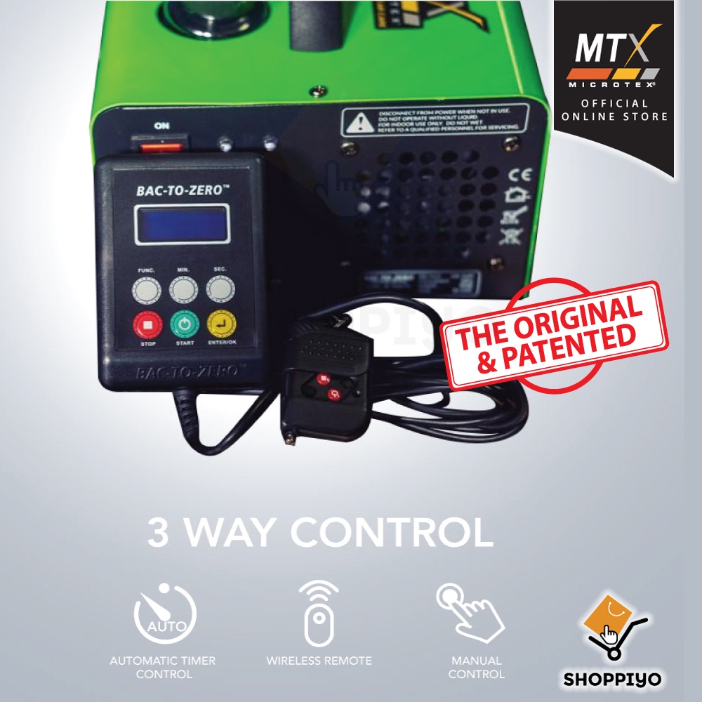 The Original Microtex MTX Bac-to-Zero Machine Version 2 Interior Car ...