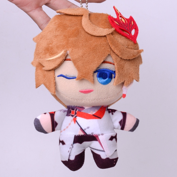 10-15cm Game Genshin Impact Stuffed Doll xiao ZhongLi Plush Toys ...