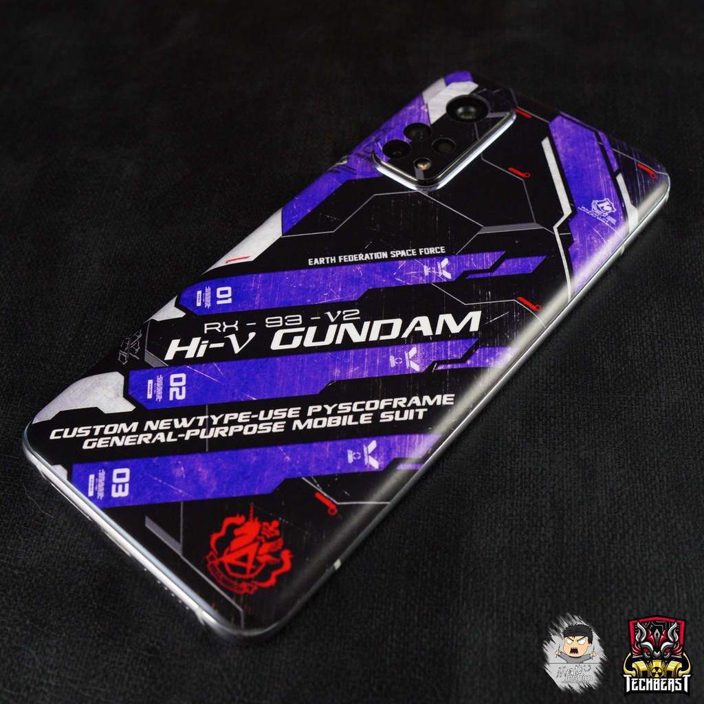 3M Gundam Mecha Style Gaming Skin Vinyl Wrap Universal Techbeast ...