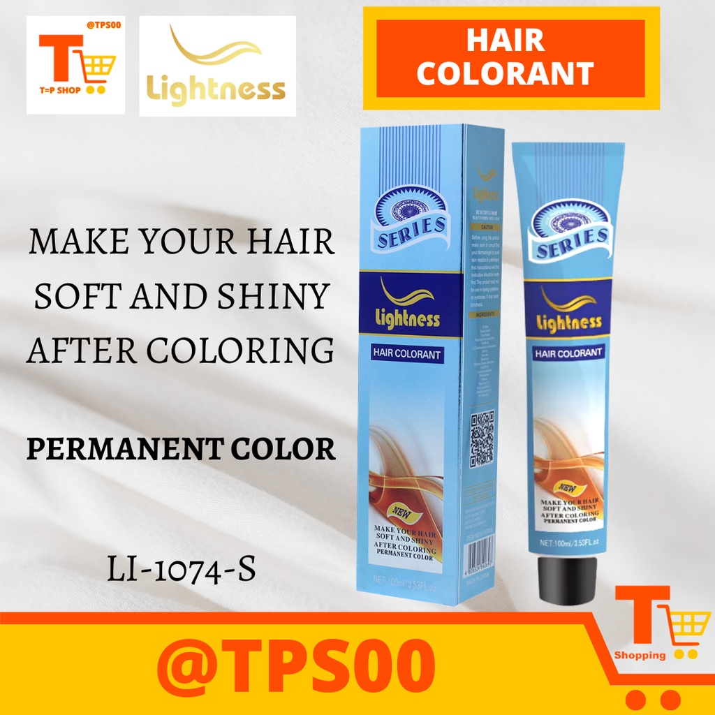 LIGHTNESS HAIR COLOR - HAIR COLOR CREAM HAIR DYE HAIR CARE 100ml LI ...