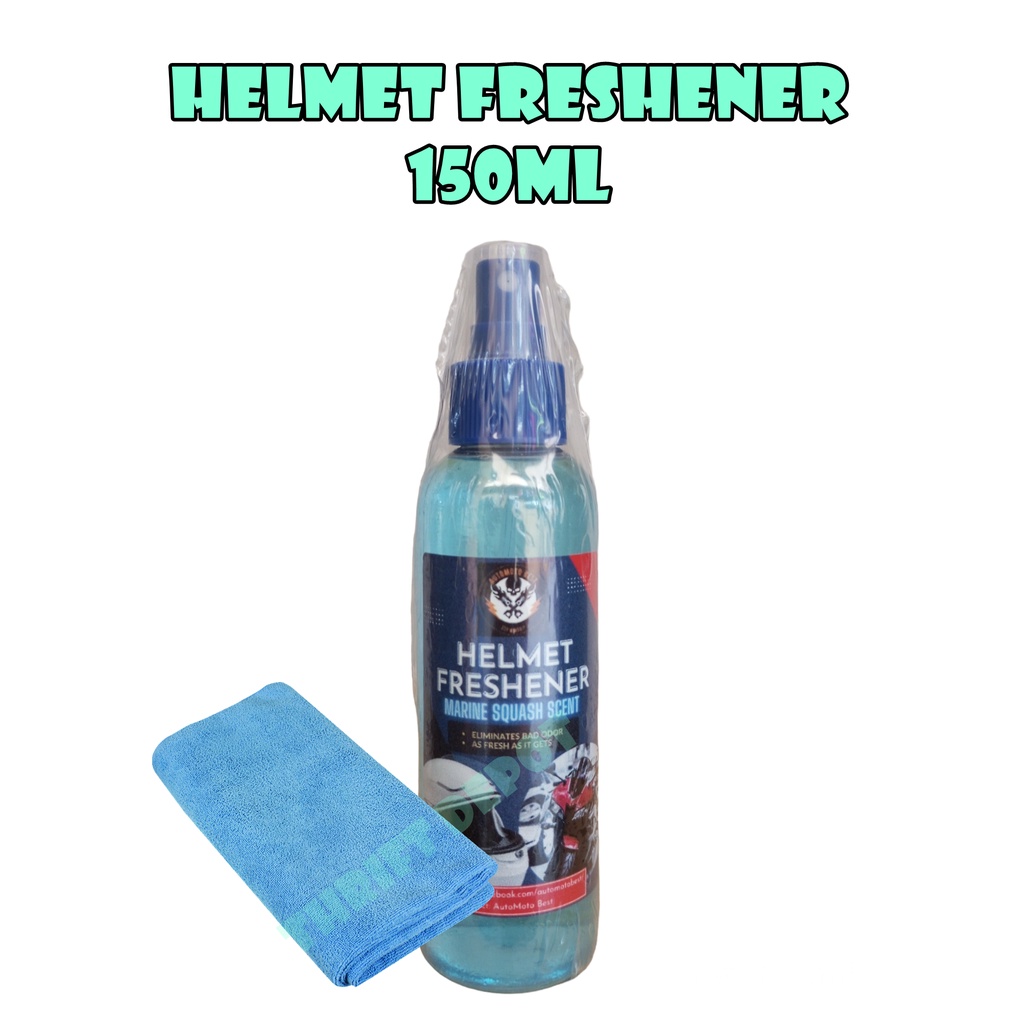 AUTOMOTO BEST HELMET FRESHENER MARINE SQUASH SCENT | Shopee Philippines
