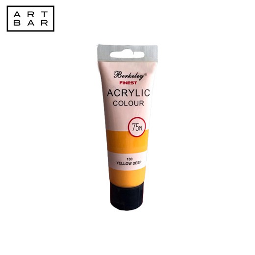 Berkeley Acrylic Color 130 75ml Finest Yellow Deep (Paint) - Art Bar PH ...