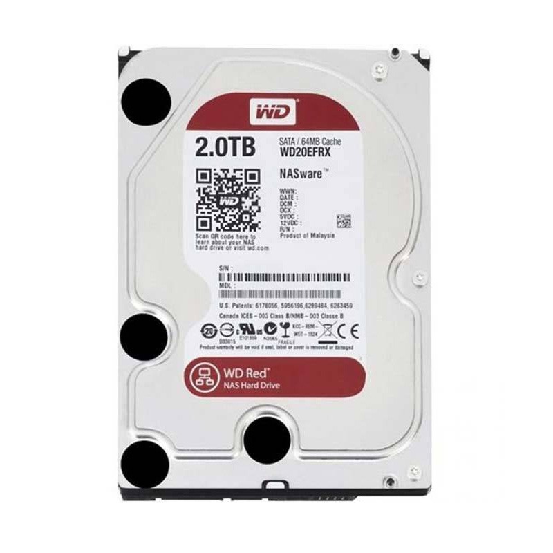 WD red plus WDC SATA 3 Internal Hard Disk - Red plus 2 TB 64mb MB64 ...