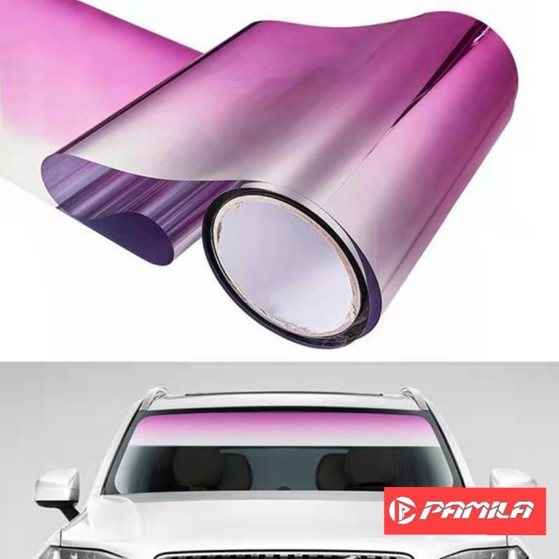 Car Front Windshield Protect Shade DIY Sticker Window Sun VisorStrip ...