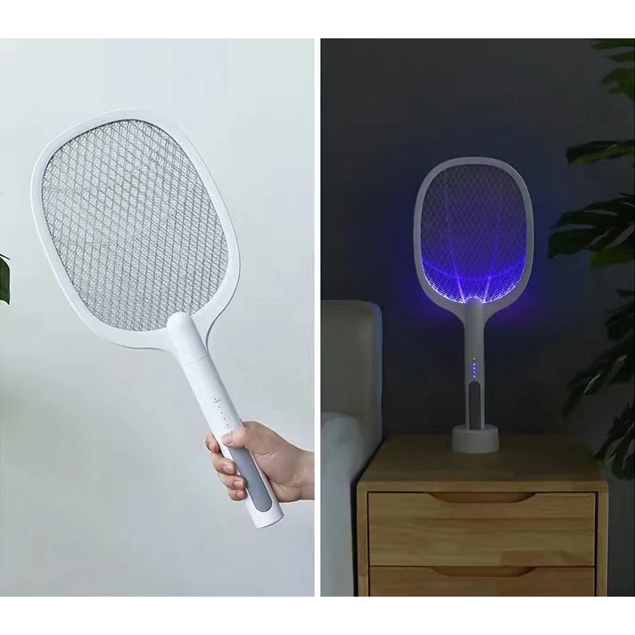 Bug Zapper. 3000 Volt Indoor & Outdoor Electric Fly Swatter, USB ...