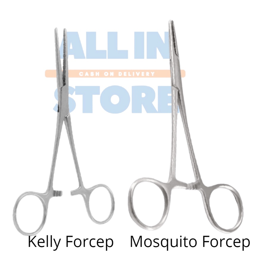(ALL-Z) Secheron Mosquito Forceps and Kelly Forceps | Shopee Philippines