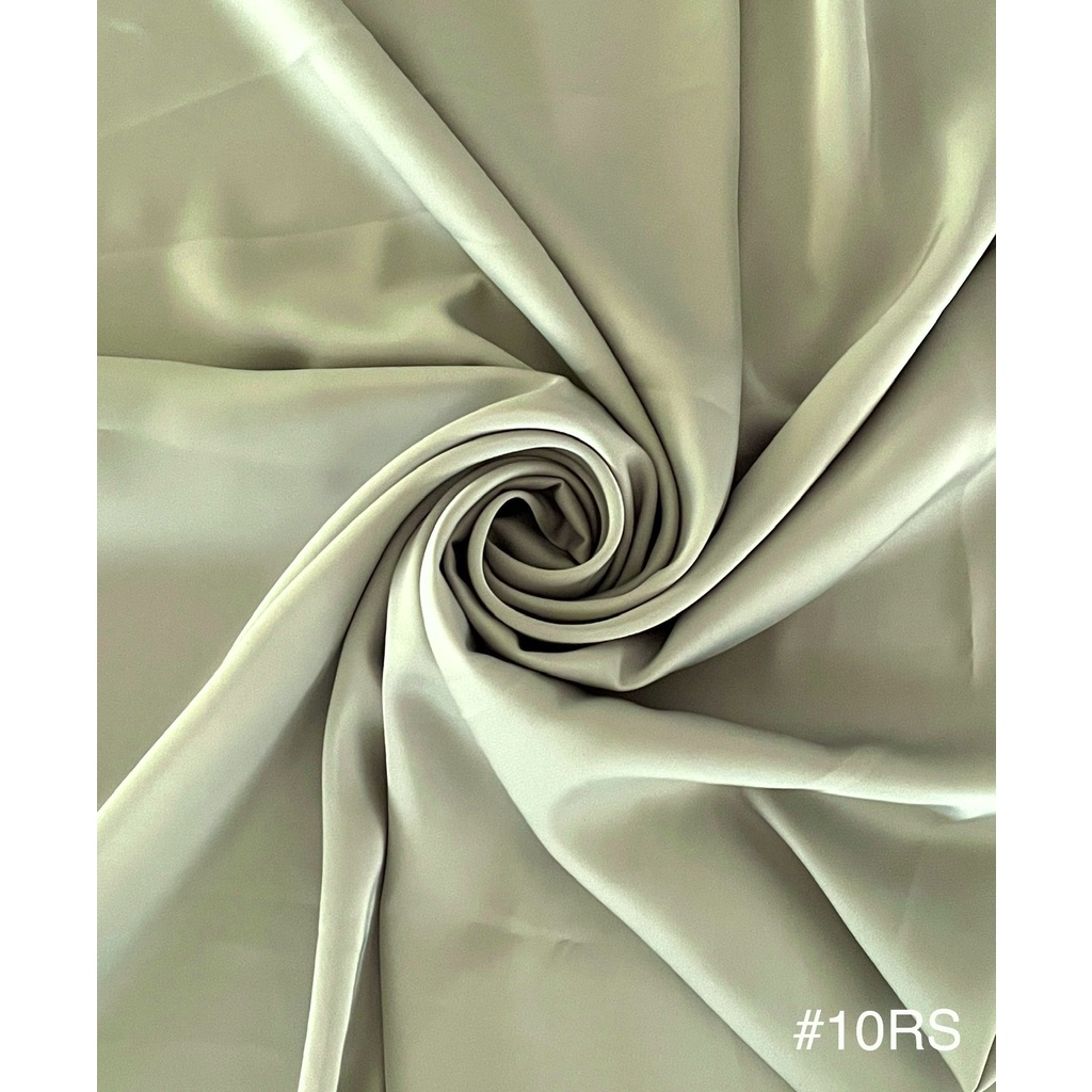 KOREAN LUXURY SILK FLOWY FABRIC / TELA 60" FOR GOWNS DRESS TOPS PANTS ...