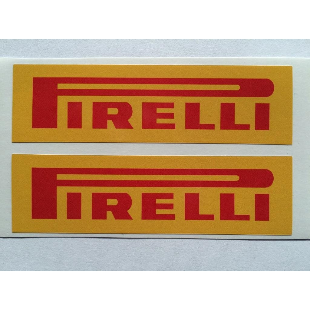 x2 Pirelli Tires Die Cut Decals Car Sticker | Shopee Philippines