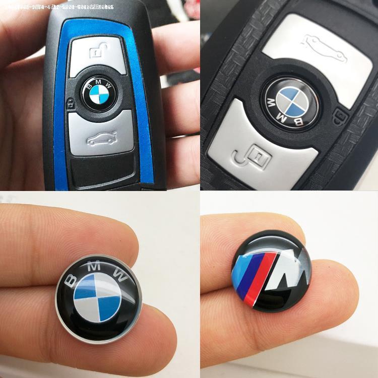 BMW Key Logo Sticker For 3 Series 5 Series 7 Series X3X4X5X6 Metal