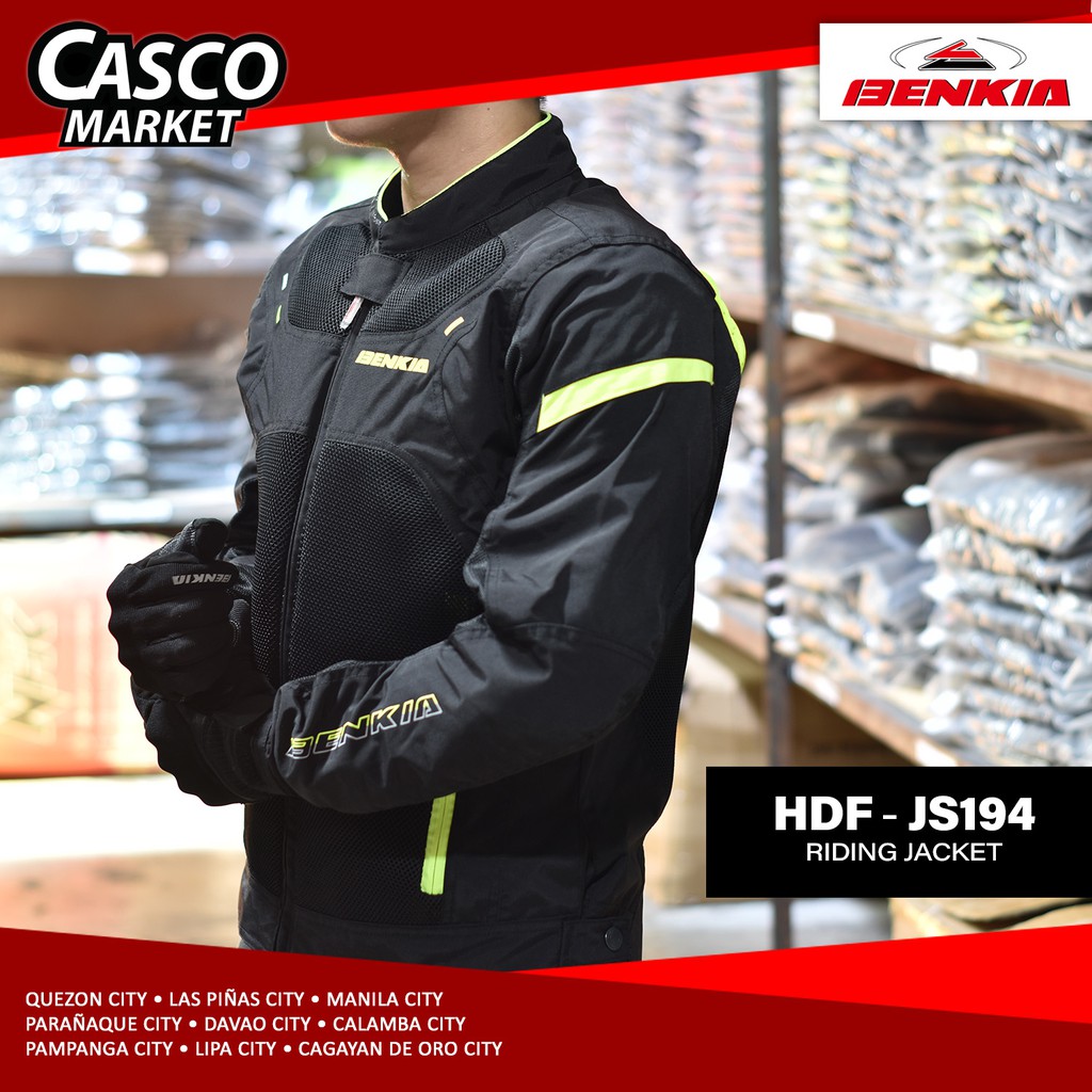 BENKIA HDF-JS194 MOTORCYCLE RIDING JACKET (FOR MEN) | Shopee Philippines