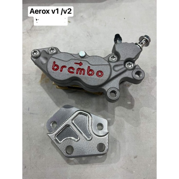 Brembo front caliper 4pot for aerox v1 v2 | Shopee Philippines