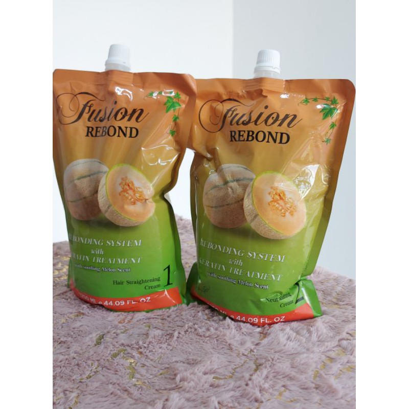FUSION Express REBONDING WITH KERATIN TREATMEMT | Shopee Philippines