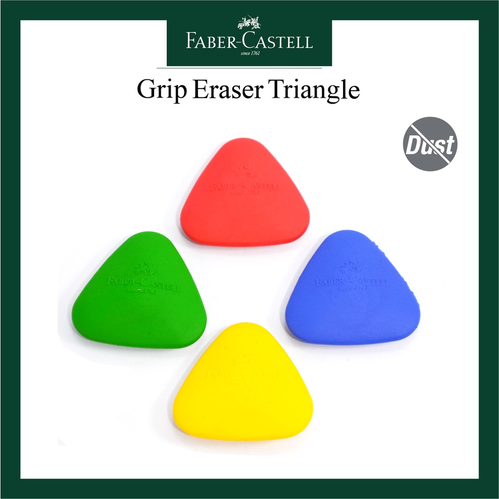 Crayon Faber Castell Eraser/Triangle Shape Faber Castell Eraser Grip ...