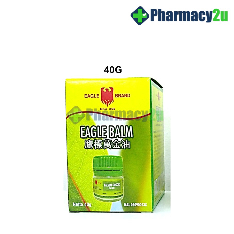 EAGLE BRAND BALSEM GOSOK / MUSCULAR BALM 40G/20G | Shopee Philippines