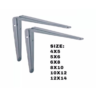 PER PAIR (2PCS) WALL ELBOW BRACKET (5x6"6x8"8x10"10x12"12x14") | Shopee ...