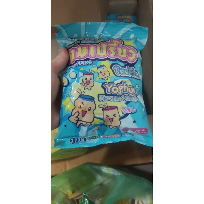 Thailand Imported Snacks Cougar Lactic Acid Candy Yakult Flavor Yogurt ...