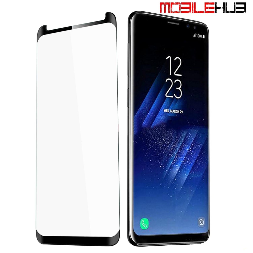 Samsung Note 9 Full Screen Tempered Glass (Black) | Shopee Philippines