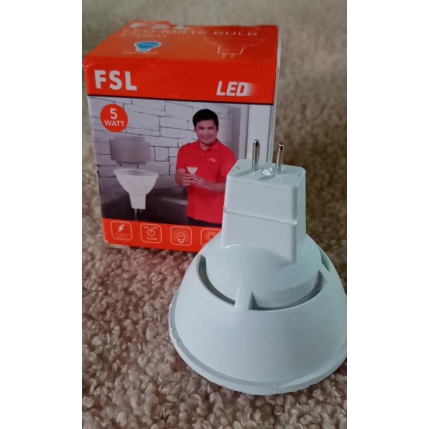 FSL LED Spotlight MR16 & GU10 6500k/3000k | Shopee Philippines