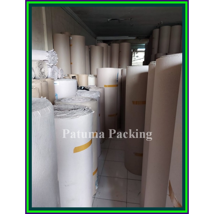 Single Face Cardboard 10kg Cardboard Sheet Corrugated Roll | Shopee ...