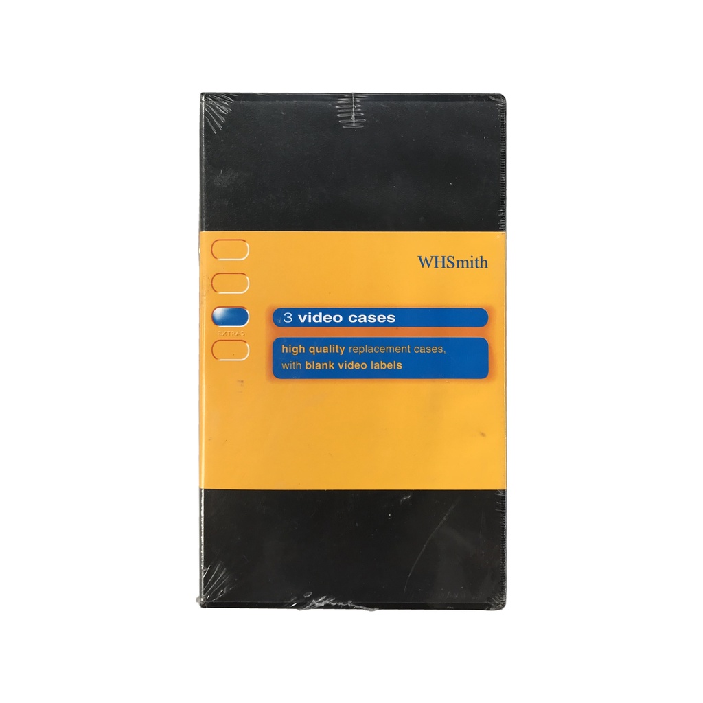 VHS Cases (3 Pack) | Shopee Philippines