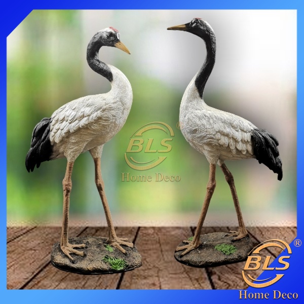 EXTRA LARGE POLYRESIN STORK DECORATION STATUE HIASAN RUMAH | Shopee ...