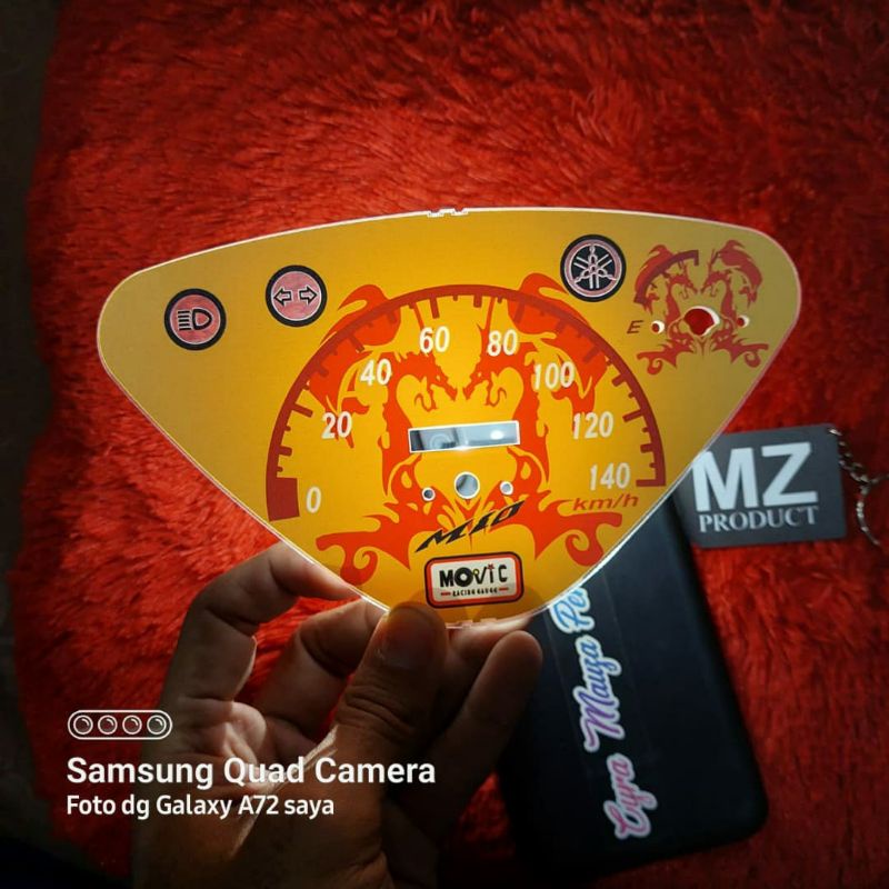 Mio SPORTY SPEEDOMETER Board MOVIC DRAGON MOTIF | Shopee Philippines