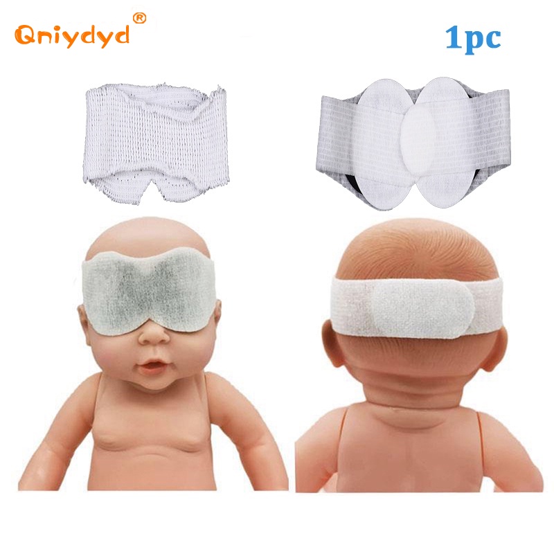 Baby Eye Mask For Jaundice Phototherapy LED Blue Ray Light Lamp Home ...
