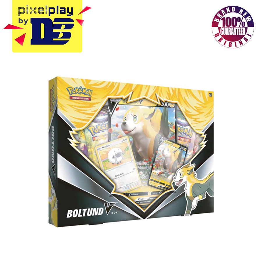 Pokemon Trading Card Game Boltund V Box (290-85118) | Shopee Philippines