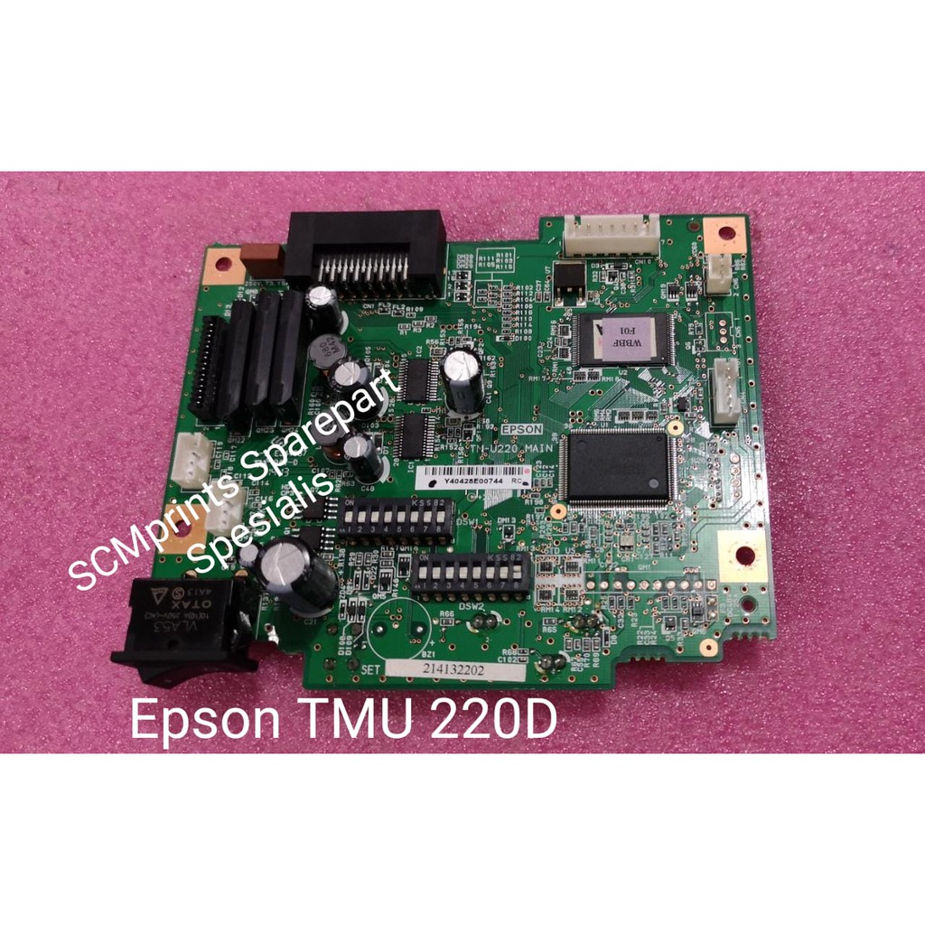 Mainboard New Printer Epson TMU 220 TM-220B TM-U220D Non Cutter TM ...