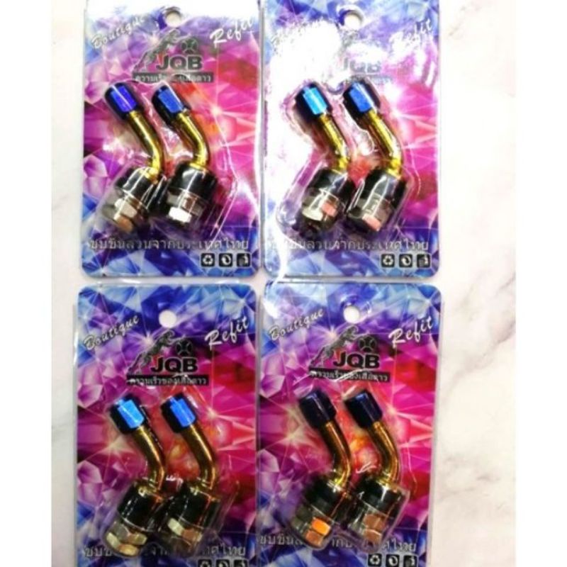 AAA TITANIUM TWO TONE UNIVERSAL TIRE VALVE (PITO) FOR TUBELESS TIRES ...