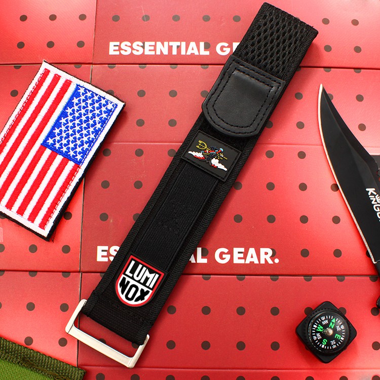 Swiss luminox strap outdoor sports belt quick release Velcro universal ...