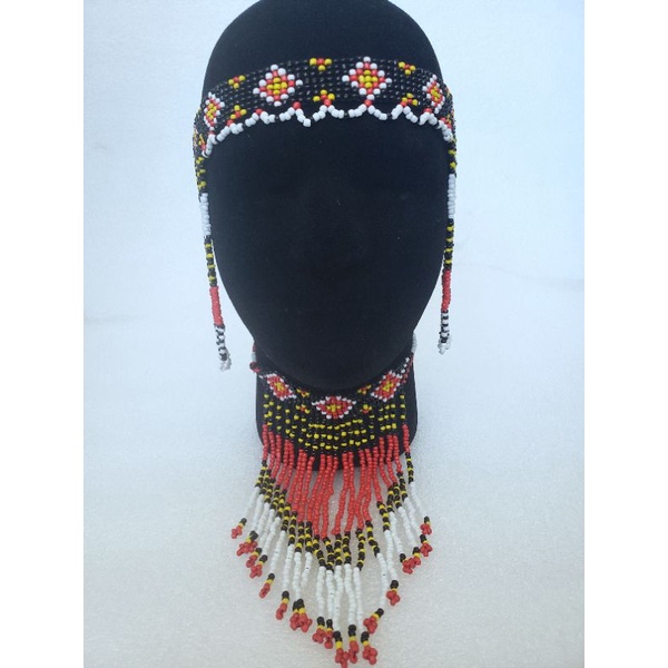 FASHION ETHNIC HEADDRESS AND NECKLACE SET FOR WOMEN/ TRIBAL/MANOBO ...