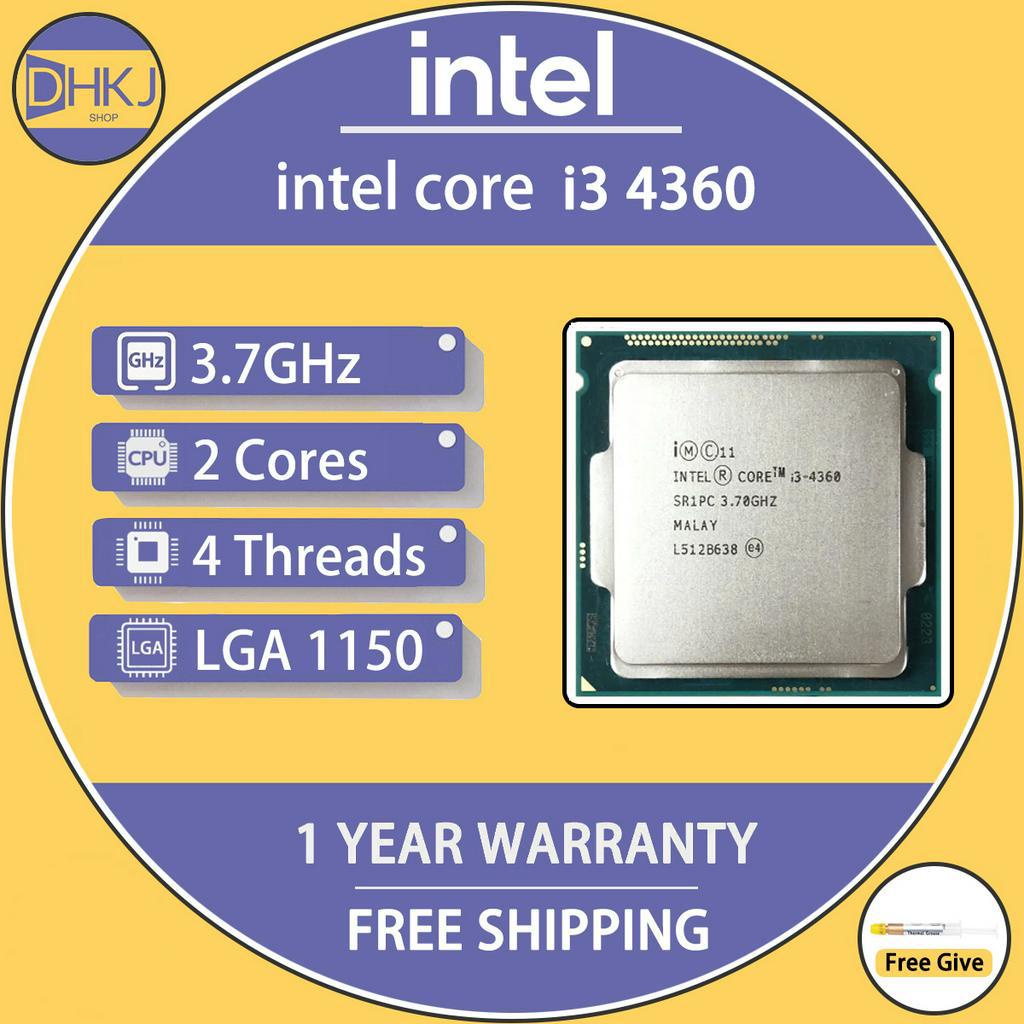 Used Intel Core i3 4130 i3 4150 i3 4160 i3 4170 i3 4360 i3 4340 i3 4350 ...