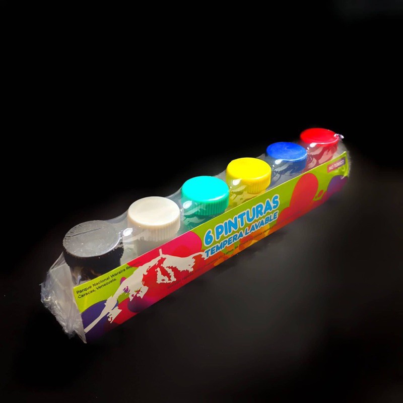 6colors Poster Paint Set With Free Paintbrush | Shopee Philippines