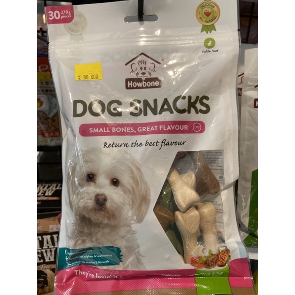 Howbone Dog Snack Mixed Flavor 270gr (30pcs) | Shopee Philippines