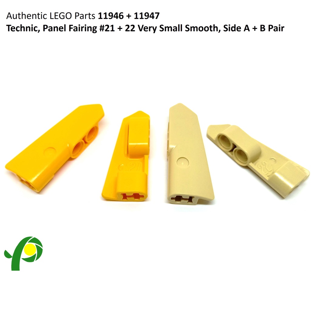 LEGO Parts 11946 + 11947 Technic Panel Fairing 21 22 Very Small Smooth ...