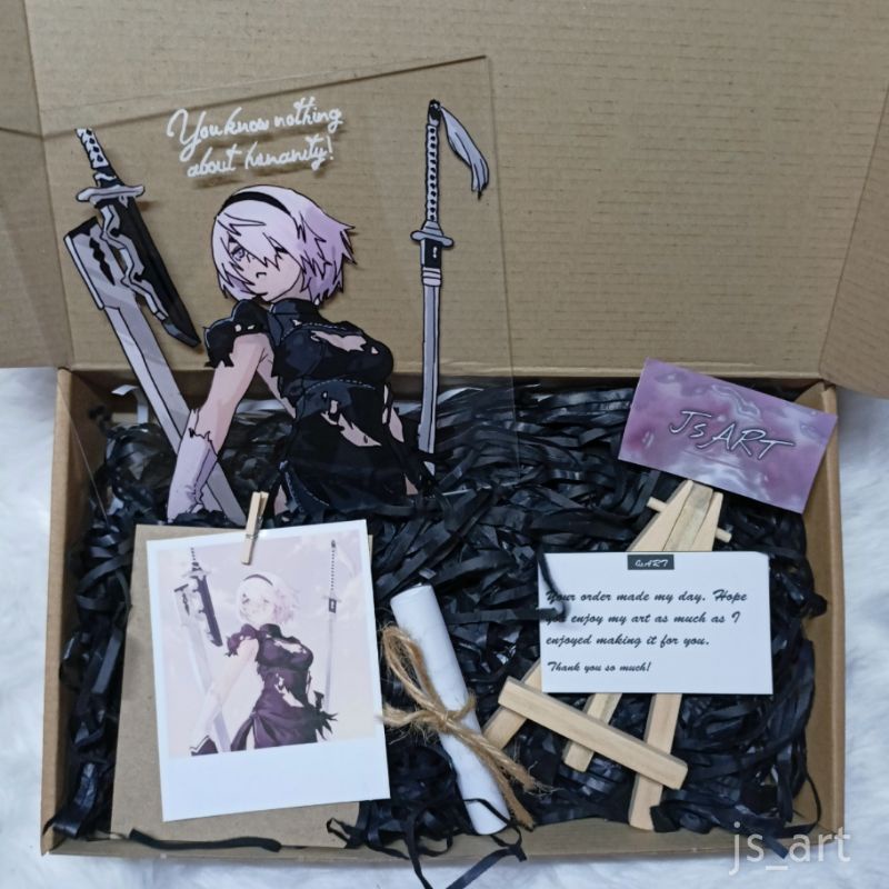 Customized Glass Painting - Anime/Faceless glass painting w/ free ...