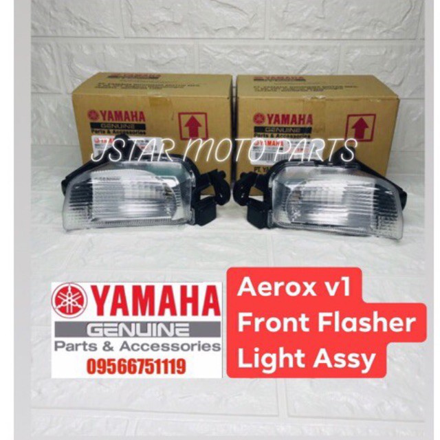 Aerox v1 v2 FRONT SIGNAL LIGHT / FLASHER LIGHT ASSY / 100 %Yamaha ...