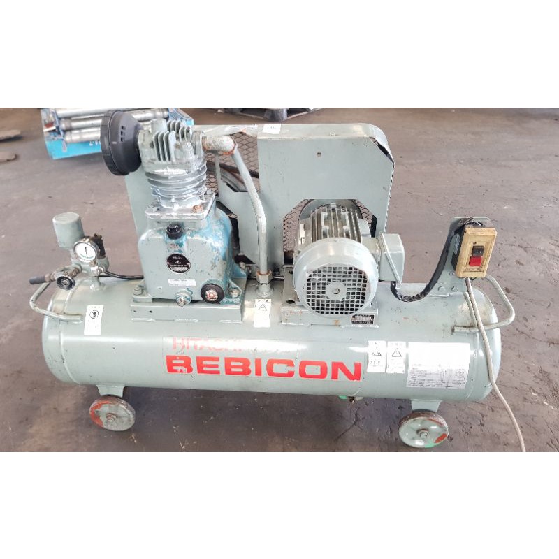 Air Compressor 2Hp 220V 3Phase Piston Type HITACHI (Original Made in ...
