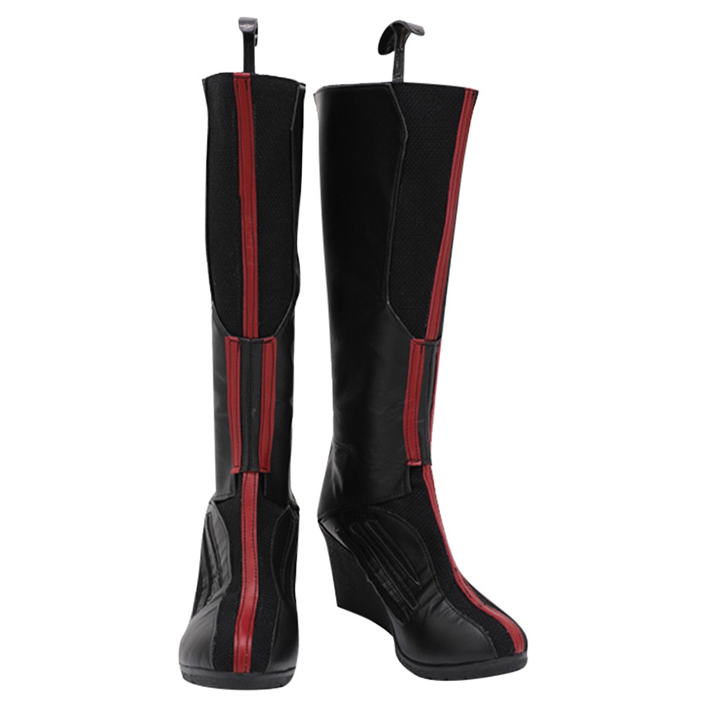 Wanda Vision Scarlet Witch Cosplay Shoes Boots Halloween Costumes ...